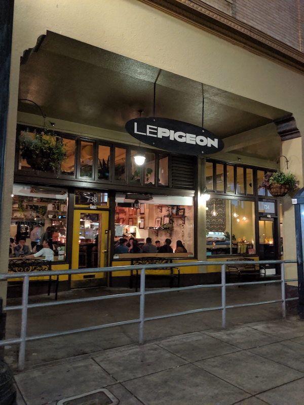 Dining Review: Le Pigeon - Portland, Oregon - DESKRIB